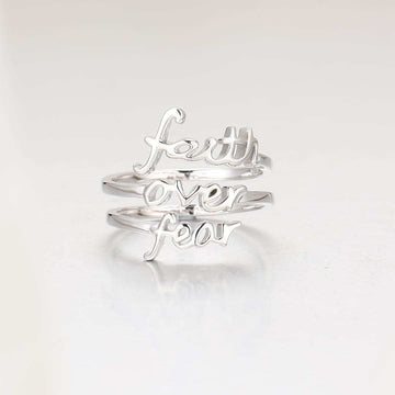 Always Blessed - Elegant Silver Faith Inspired Custom Jewelry